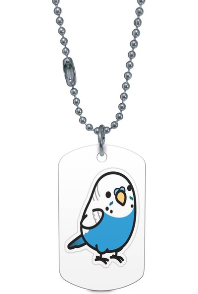 Astak Kuş Gümüş Renk Kolye DFT2934