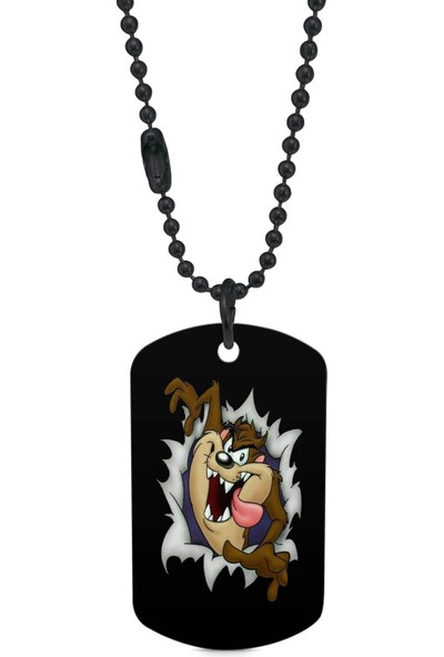 Astak Tazmanya Siyah Renk Kolye DFT4183