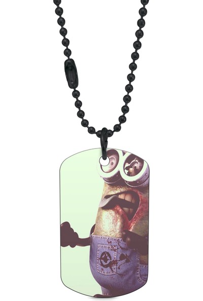 Astak Minyonlar Siyah Renk Kolye DFT4227