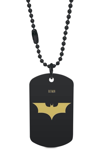 Astak Batman Siyah Renk Kolye DFT3980 Astak Batman Siyah Renk Kolye DFT3980
