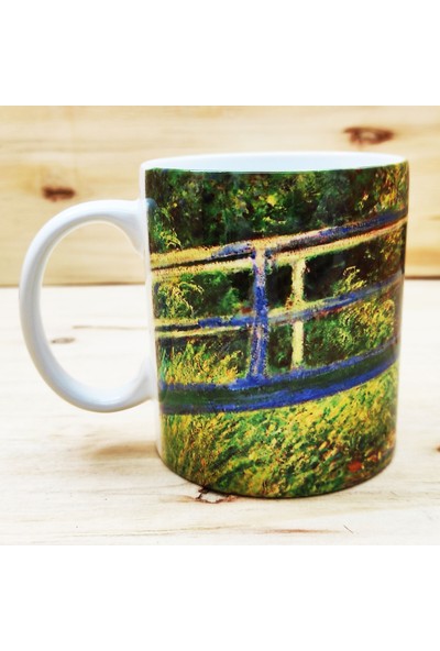 Claude Monet - Standart Beyaz Kupa 1 Claude Monet - Standart Beyaz Kupa 1