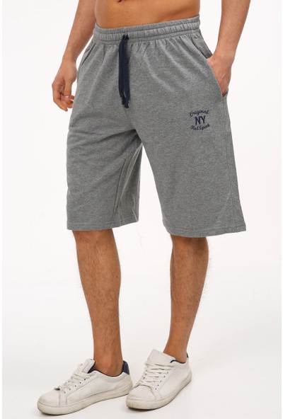 Twenty3 Erkek Kapri Beli Lastikli Yanları Cepli Penye Bermuda Şort Twenty3 Erkek Kapri Beli Lastikli Yanları Cepli Penye Bermuda Şort