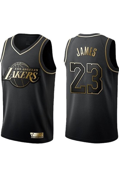 Nova Nba Ball Gold Edition Lakers Lebron James Işlemeli Basketbol Forması (Yurt Dışından) Nova Nba Ball Gold Edition Lakers Lebron James Işlemeli Basketbol Forması (Yurt Dışından)