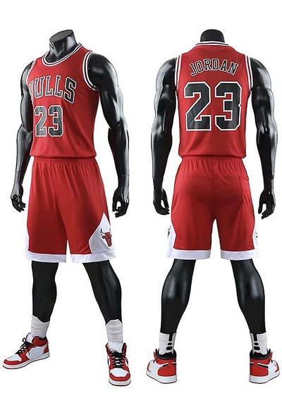 Nova Chicago Bulls 23 Jordan Jersey No.23 Aldult Basketbol Üniforma Seti (Yurt Dışından) Nova Chicago Bulls 23 Jordan Jersey No.23 Aldult Basketbol Üniforma Seti (Yurt Dışından)