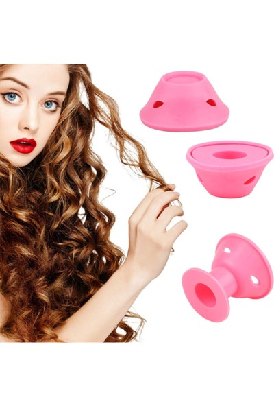 Ocean Silikon Maşa Saç Şekillendirici Bigudi