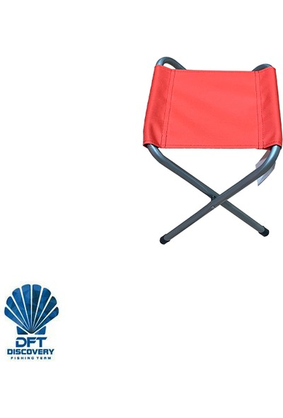Dft Katlanır Kamp Taburesi Kırmızı Dft Katlanır Kamp Taburesi Kırmızı