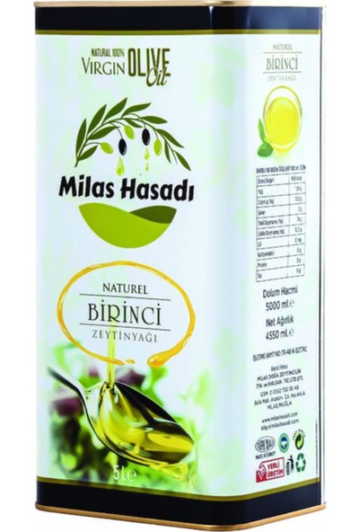 Naturel Birinci Zeytinyağı 5lt.