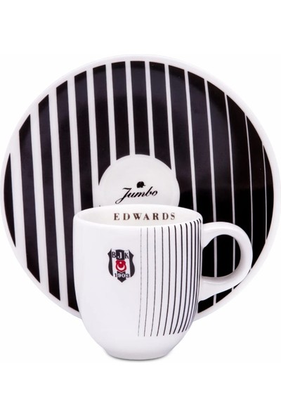 Jumbo Beşiktaş Edwards 2 Kişilik Kahve Fincanı( Ürün Orjinal Olup Orjinal Kutusu Yoktur) Jumbo Beşiktaş Edwards 2 Kişilik Kahve Fincanı( Ürün Orjinal Olup Orjinal Kutusu Yoktur)