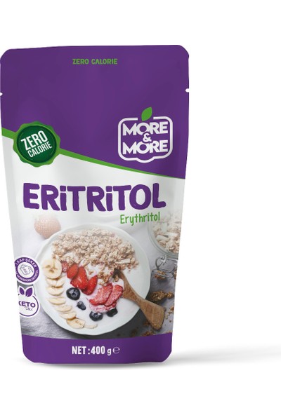 More&more Zero Slim Monk Fruit 400 G ( Doypak ) Keto / More&more Zero Slim Monk Fruit 400 G ( Doypak ) Keto /