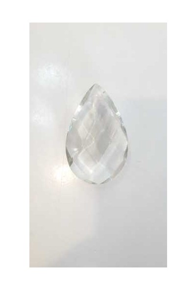 Ada Avize Kristal Badem Avize Taşı (Eni 3cm,boyu 5 Cm)