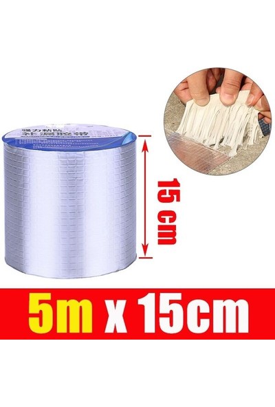 Xnews Alüminyum Izolasyon Tamir Çatlak Bandı 15 Santim 5 Metre Çamur Bant ( 15CM * 5m ) Xnews Alüminyum Izolasyon Tamir Çatlak Bandı 15 Santim 5 Metre Çamur Bant ( 15CM * 5m )