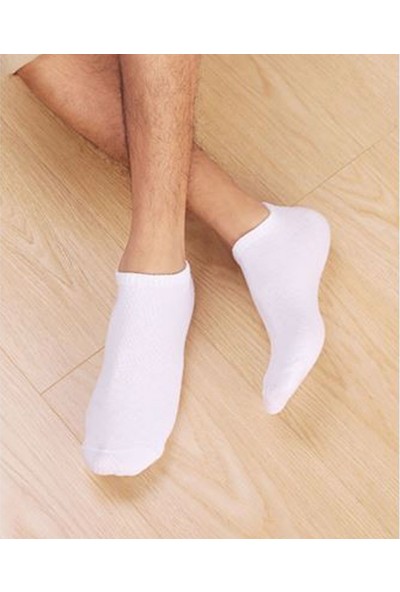 Vipstreet Bambu Patik Bilek Çorap Erkek 20 Adet Düz Beyaz Vipstreet Bambu Patik Bilek Çorap Erkek 20 Adet Düz Beyaz