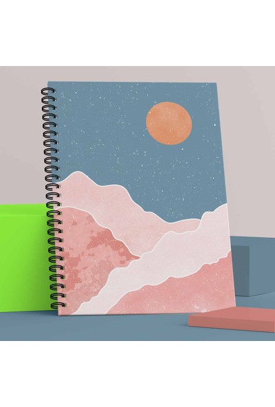 Apeirona Defter Bullet Journal 100 Sayfa Güneş Dağları Serisi Apeirona Defter Bullet Journal 100 Sayfa Güneş Dağları Serisi