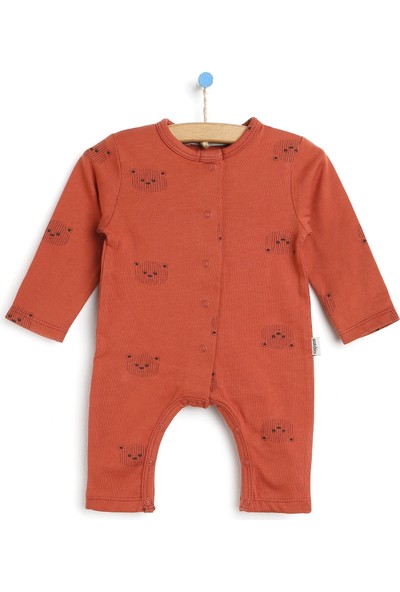 Antebies Sevimli Ayı Organik Patiksiz Tulum