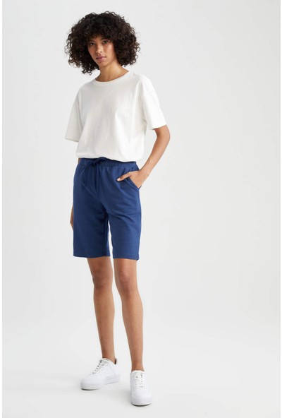 DeFacto Regular Fit Pamuklu Bermuda N7439AZ22SM