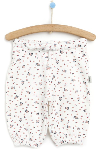 Antebies Çiçek Desen Organik Patiksiz Alt