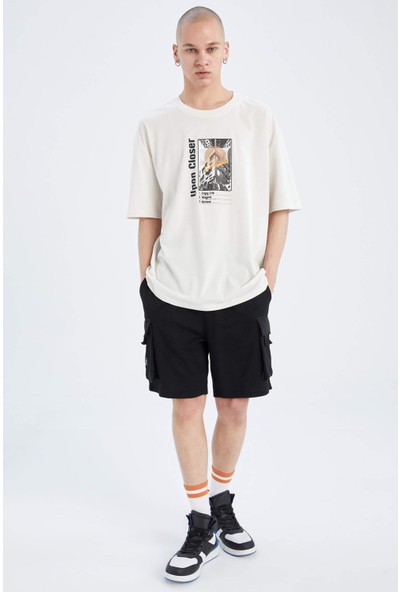 DeFacto Coool Slim Fit Cep Detaylı Ince Kumaş Geri Dönüşümlü ŞORT X1938AZ22SM DeFacto Coool Slim Fit Cep Detaylı Ince Kumaş Geri Dönüşümlü ŞORT X1938AZ22SM