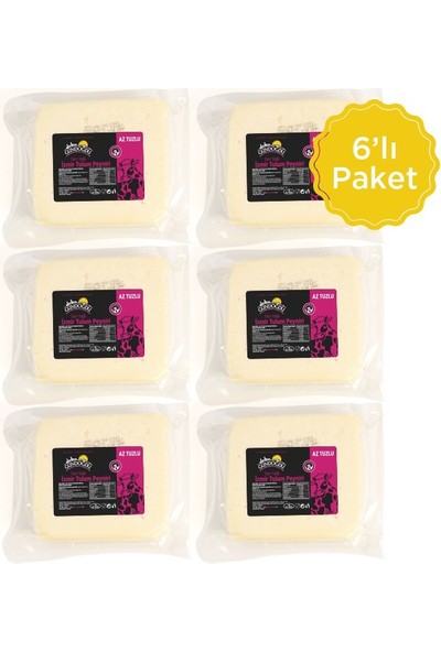 Gündoğdu Izmir Tulum Peynir Az Tuzlu 500 gr 6'lı