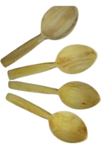 Marla M-09 Ahşap Oyun Kaşık Çift ( 4 Adet)