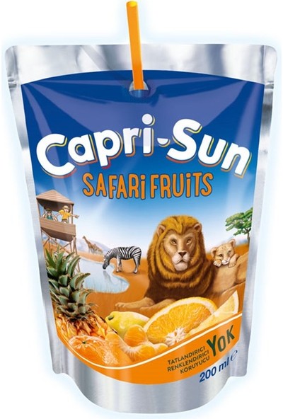 Didi Capri Sun Meyve Suyu 200 ml x 20 Adet ari Didi Capri Sun Meyve Suyu 200 ml x 20 Adet ari