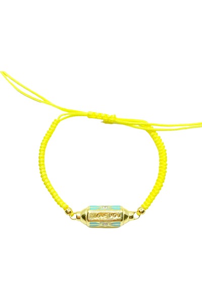 Mooije Silver Sarı Kapsül Charm Bileklik Mooije Silver Sarı Kapsül Charm Bileklik