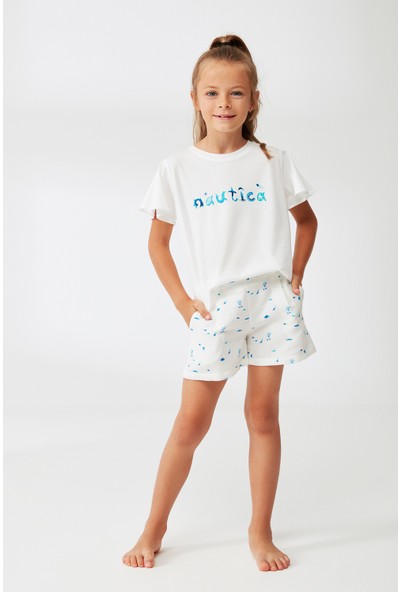 Nautica Tişört ve Şort Pijama Takımı