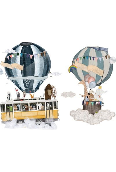 Douler 3D Stereo Karikatür Desenli Kendinden Yapışkanlı Duvar Stickerı (Yurt Dışından)