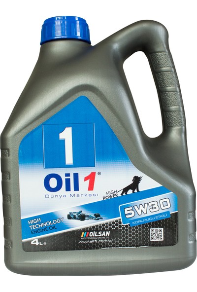 Oil1 5W-30 4 Lt Motor Yağı ( Üretim Yılı: 2022 ) Oil1 5W-30 4 Lt Motor Yağı ( Üretim Yılı: 2022 )