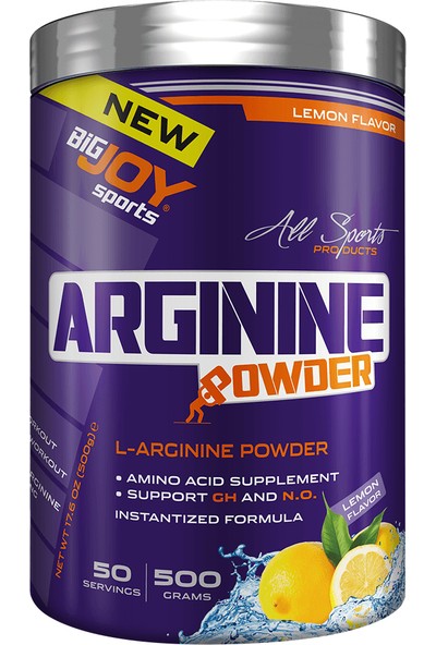 Bigjoy Sports Bigjoy Arginine Powder 500 Gr Limon Aromalı