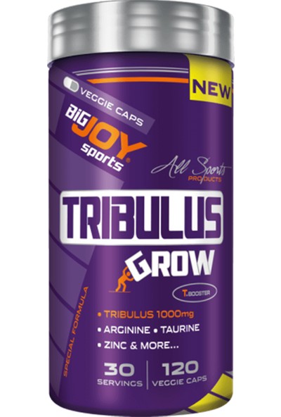 Bigjoy Sports Bigjoy Tribulus Grow 120 Kapsül 30 Servis Bigjoy Sports Bigjoy Tribulus Grow 120 Kapsül 30 Servis