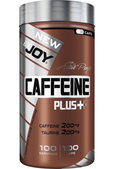 Bigjoy Sports Caffeine Plus+ 100 Kapsül Bigjoy Sports Caffeine Plus+ 100 Kapsül
