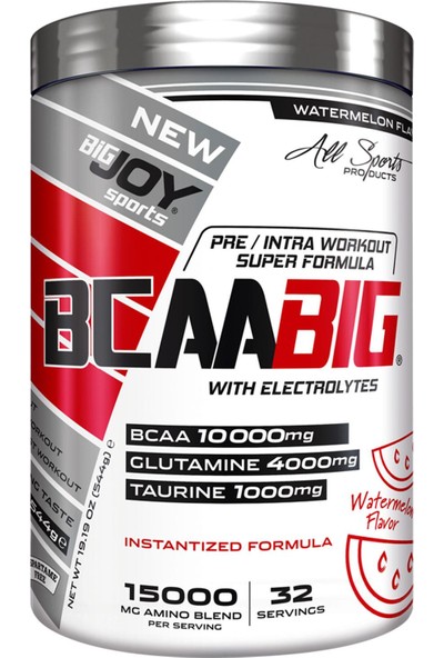 Bigjoy Sports Bigjoy Bcaabig 589 Gr Karpuzlu Bcaa Powder Bigjoy Sports Bigjoy Bcaabig 589 Gr Karpuzlu Bcaa Powder
