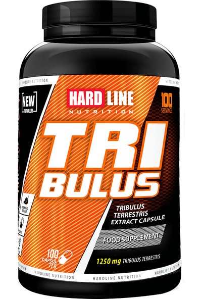 Hardline Tribulus 100 Kapsül Tribulus Terrestris