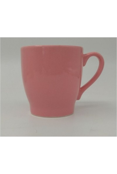 Otantik Depo Pembe Renk Keramika Deniz Kupa 9 cm