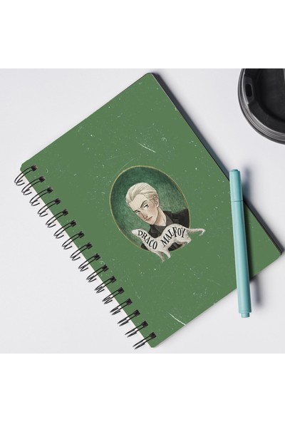 Takivis Harry Potter Ahşap Kapaklı Mdf Defter