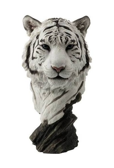 Veronese Bengal Kaplanı Büst Figür El Boyaması 30CM