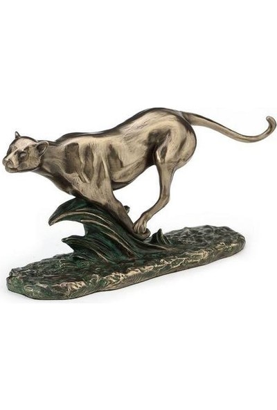 Veronese Koşan Çıta Figürü Heykeli Bronz Renk Veronese Koşan Çıta Figürü Heykeli Bronz Renk