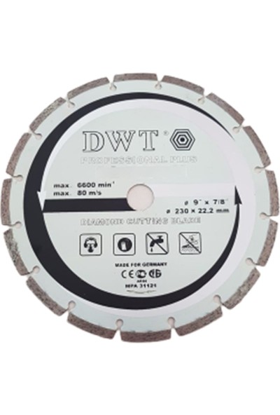 Dwt DS-125 Pm Elmas Kesici Bıçak Dwt DS-125 Pm Elmas Kesici Bıçak