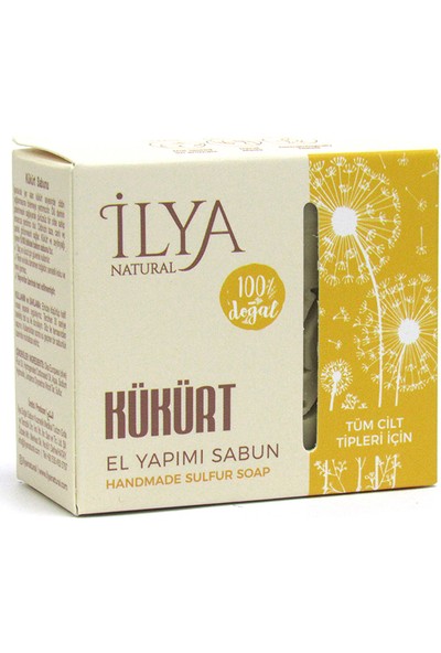 Kükürt Sabunu Hatay Doğal El Yapımı Banyo Sabunu 100gr