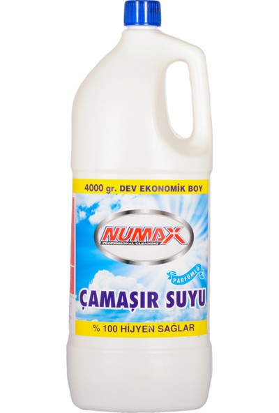 Numax Çamaşır Suyu Ekstra Hijyen 4 Lt