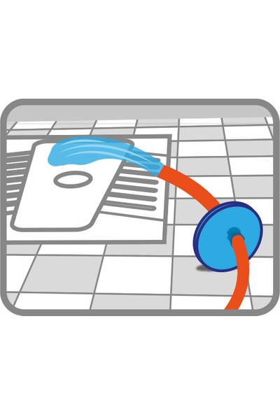 Tuvalet-Bahçe Hortumu Hijyenik Tutucu