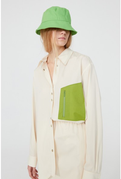 Partners of Tomorrow Oversıze Poplın Gömlek