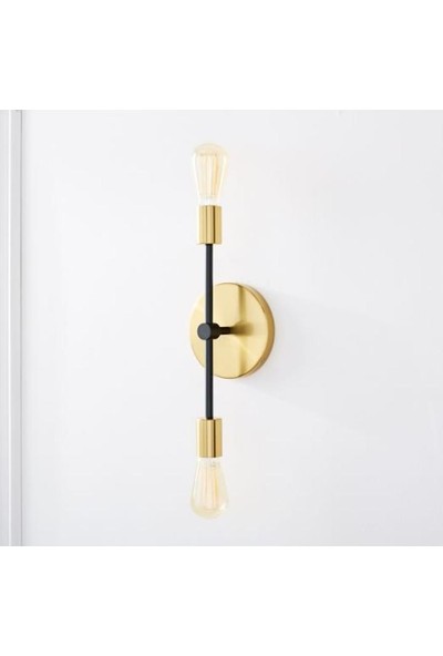 Mylights Gold Ikili Duvar Aplik Retro Rustik Aplik Mylights Gold Ikili Duvar Aplik Retro Rustik Aplik