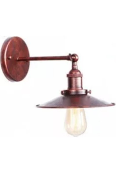 Mylights Retro Rustik Bakır Eskitme Aplik 23CM En Duvar Lambası Mylights Retro Rustik Bakır Eskitme Aplik 23CM En Duvar Lambası