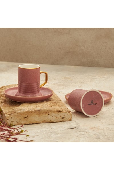 Karaca Spite 2 Kişilik Porselen Kahve Fincanı Takımı