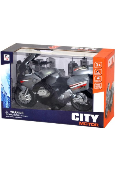 Birlik Toys 918-1B Sürtmeli Işıklı Şehir Motoru -Birlik