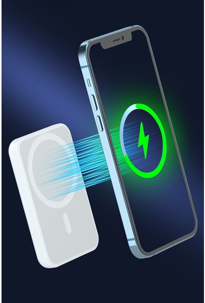 Trendup Magsafe 15W Kablosuz Şarj Ios&android Uyumlu