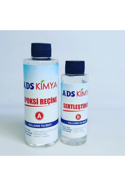 Ads Şeffaf Epoksi Reçine 150GR(A+B) Ads Şeffaf Epoksi Reçine 150GR(A+B)