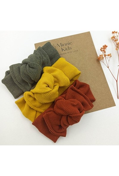 Minnie Kids 3 Lü Ribana Bandana Seti