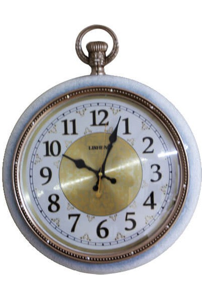 Köstekli Saat Şeklinde Duvar Saati